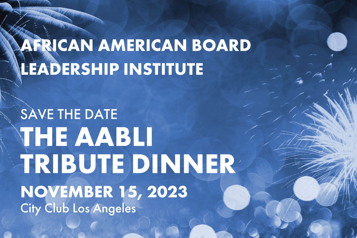 Home | AABLI - African American Board Leadership Institute